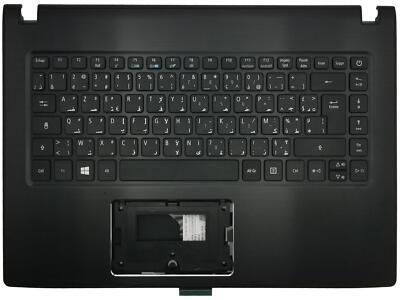 Acer Travelmate P249-G2-M Palmrest Cover Keyboard Arabic French 6B ...