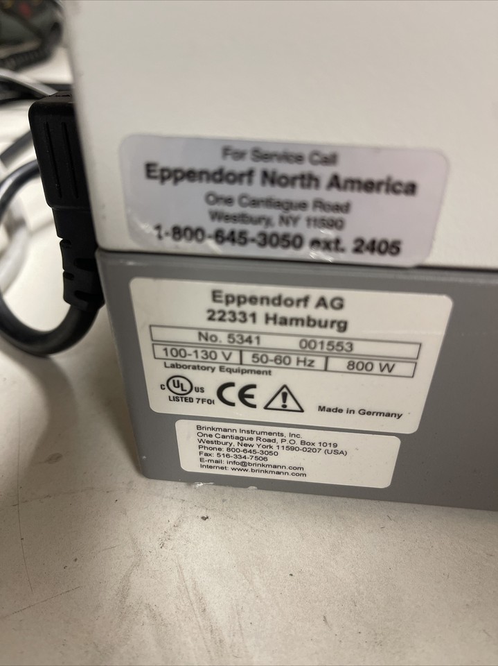 Eppendorf Mastercycler AG 22331 Hamburg 800W epgradient | eBay