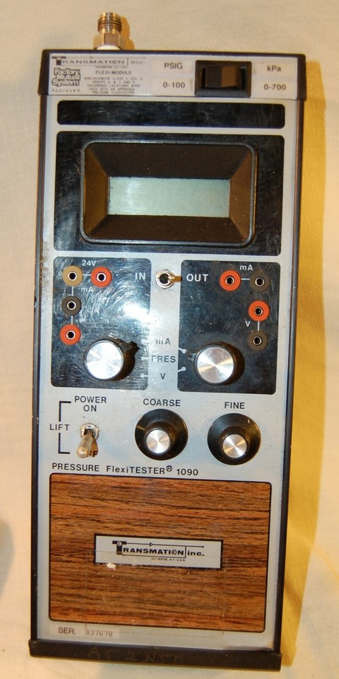 TRANSMATION PRESSURE FLEXITESTER 1090 | eBay