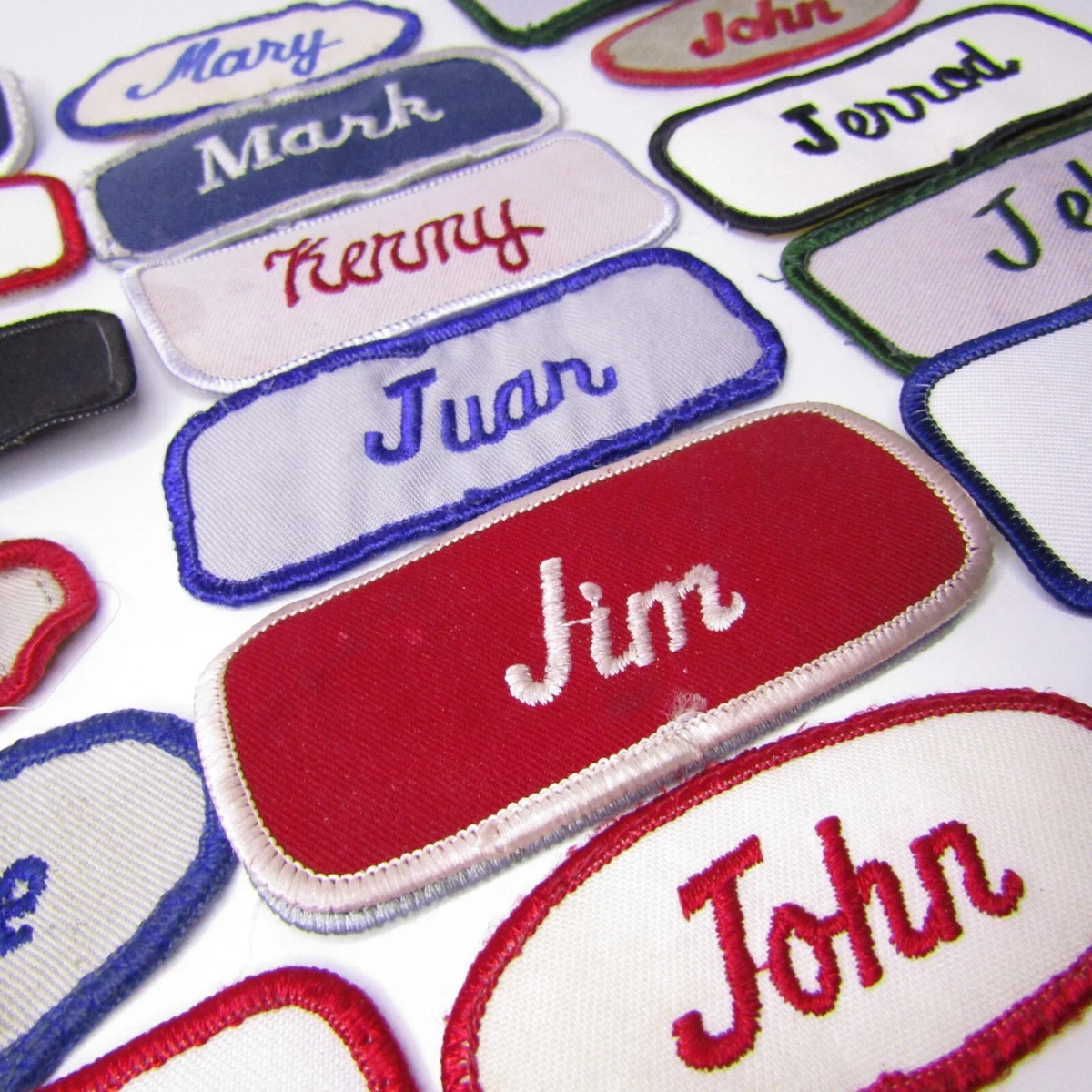 Uniform Name Tag Patches