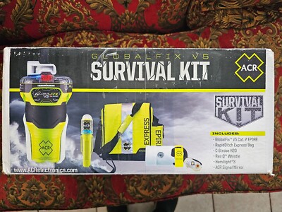 ACR GlobalFix V5 EPIRB Survival Plus Kit 2381 with AIS UPC 791659023815 ...
