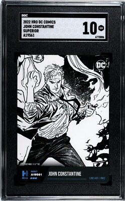 2022 DC Comics John Constantine Superior SGC 10 GEM (Trading Card Only ...