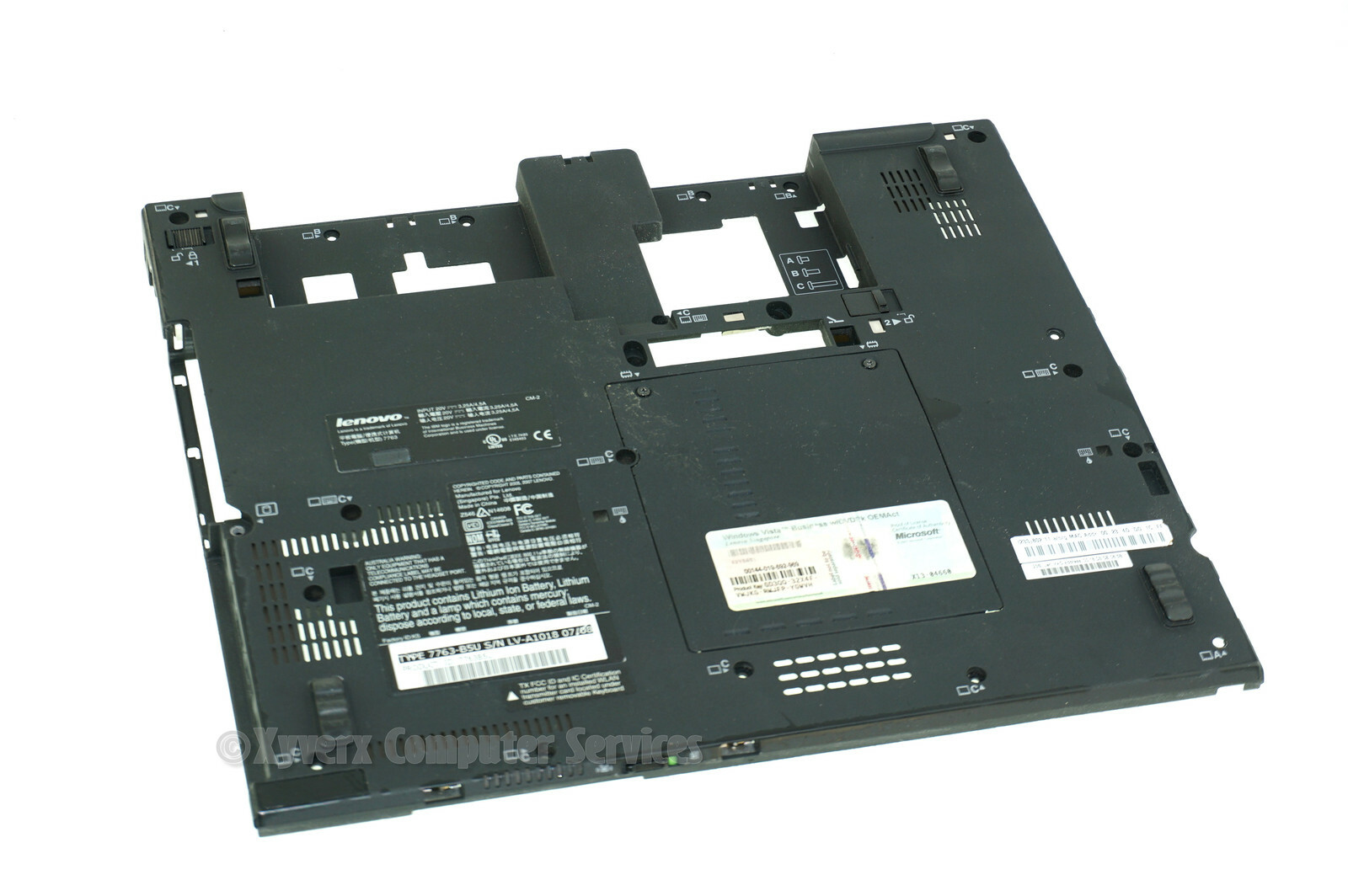 60.4T809.001 GENUINE LENOVO BASE W/ COVER THINKPAD X61 7763-B5U (GRADE ...
