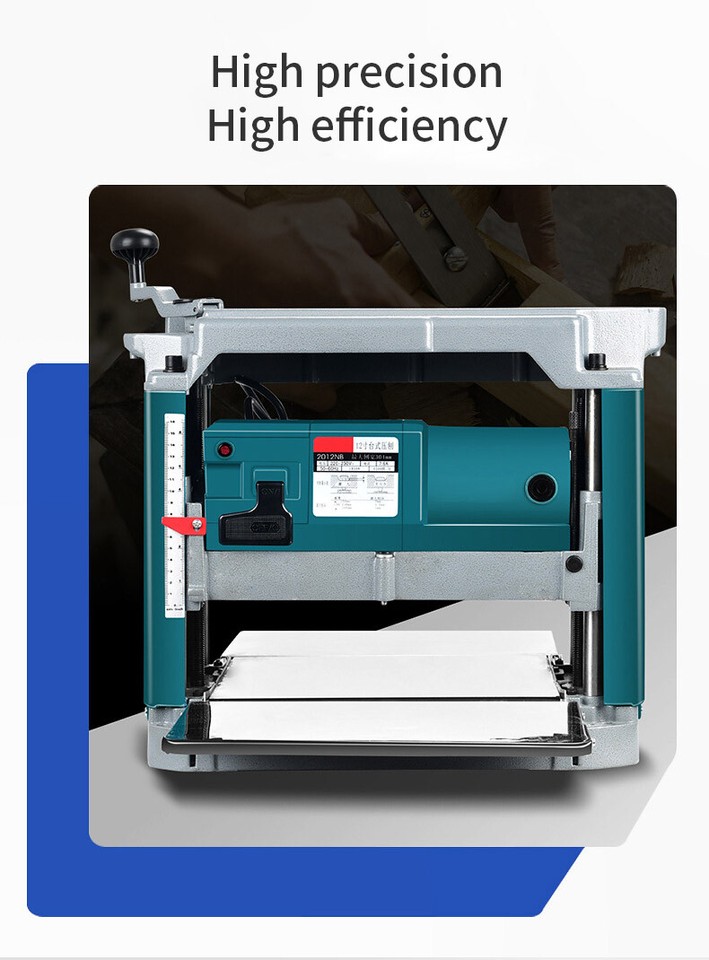 Multi-function Woodworking Planer Machine Electric Wood Planer 220V ...