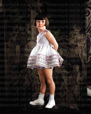 Our Gang Little Rascals Mary Ann Jackson 8x10 RARE COLOR Photo 641 | eBay