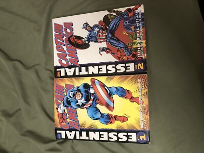 Marvel Essential Book Lot CAPTAIN AMERICA Vol. 1, 2 & 3, ALL IN VF | eBay