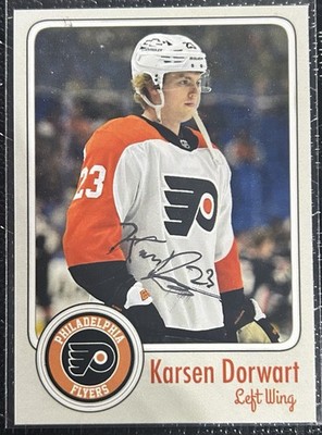 Karsen Dorwart Hand Signed Auto Autograph Custom Made Philadelphia ...