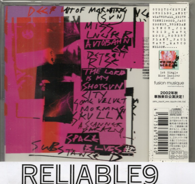 Primal Scream - Evil heat CD+OBI+2booklets 12 tracks - 2002 Sony - Made ...