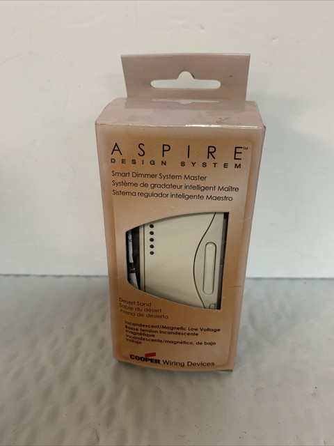 Cooper Wiring 9534DS Aspire Smart Dimmer Switch Desert Sand for sale ...
