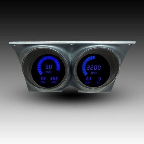 1967-1968 Camaro/Firebird Digital Gauges Red LED DP4000R Made In USA | eBay