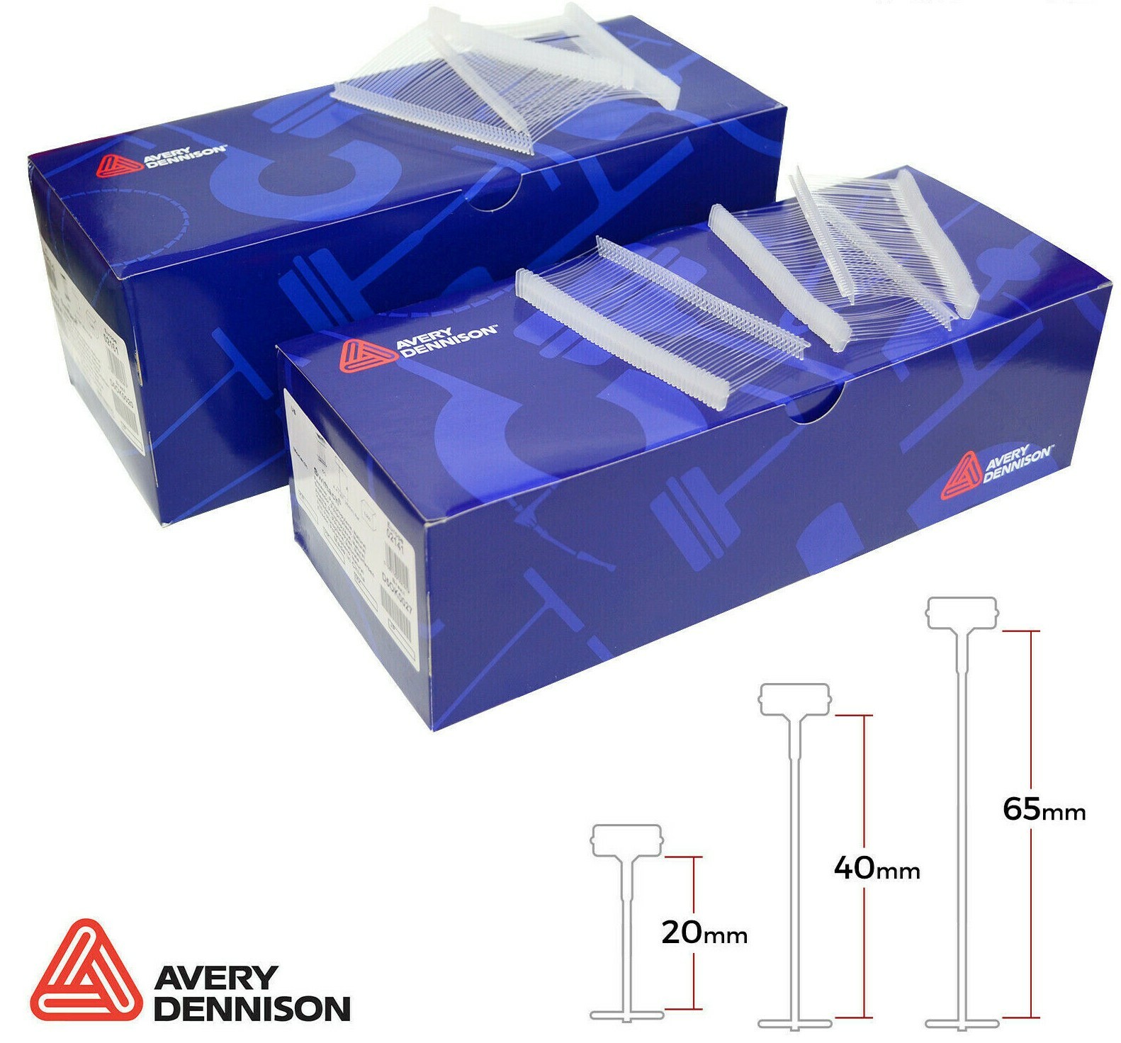 Avery Dennison Attachments, Clear Kimble Barbs For Standard Tagging Gun ...