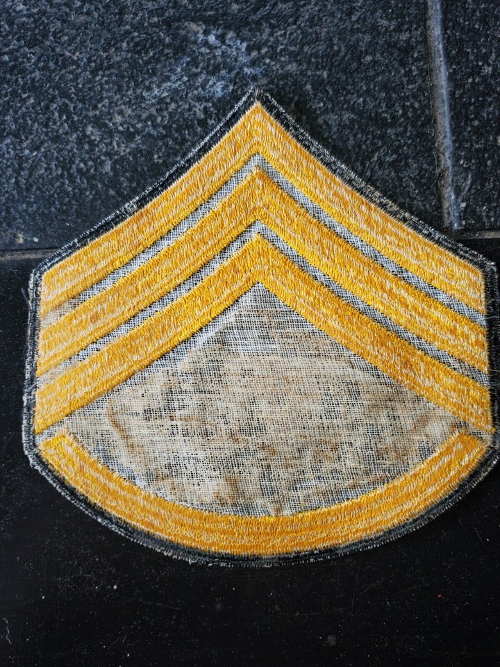 WWII US Army USMA Military West Point Chevron Rank L@@K!!! h | eBay