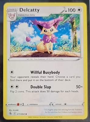 Delcatty Pokemon TCG Card 211/264 | eBay