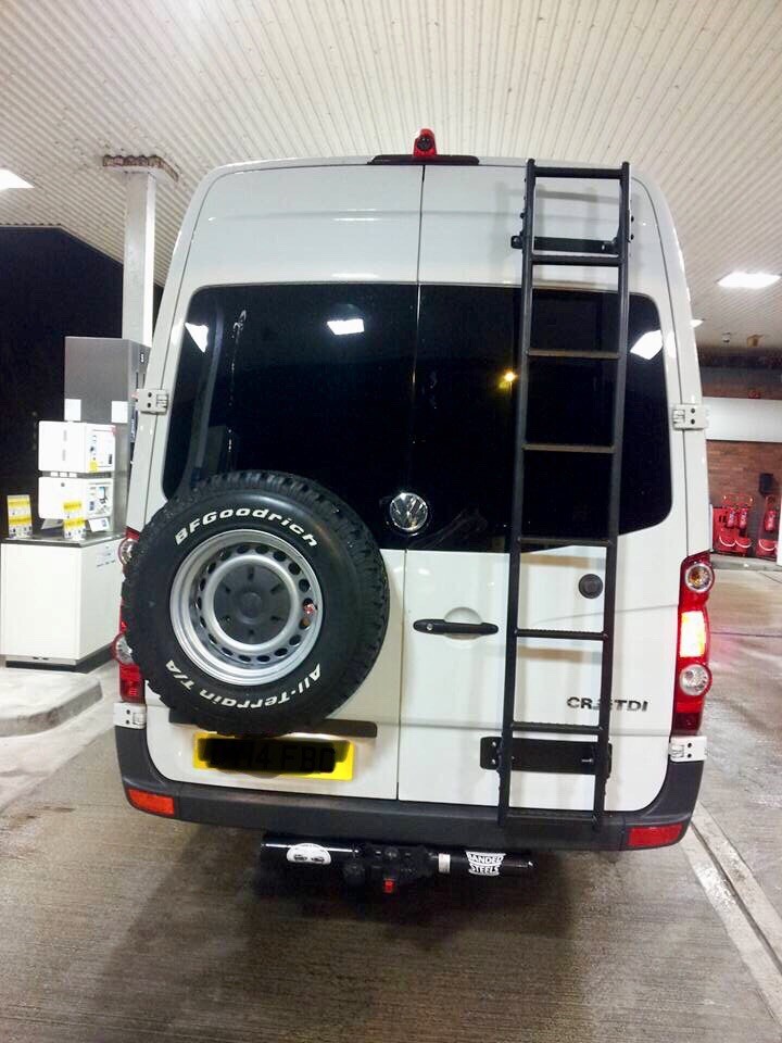 VW Crafter Spare Wheel Carrier Mount 2016 - 2020 Model | eBay UK