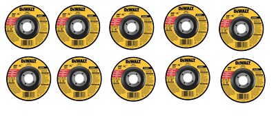10 pack DEWALT DW8424 4-1/2" x .0450" x 7/8" Metal and Stainless ...