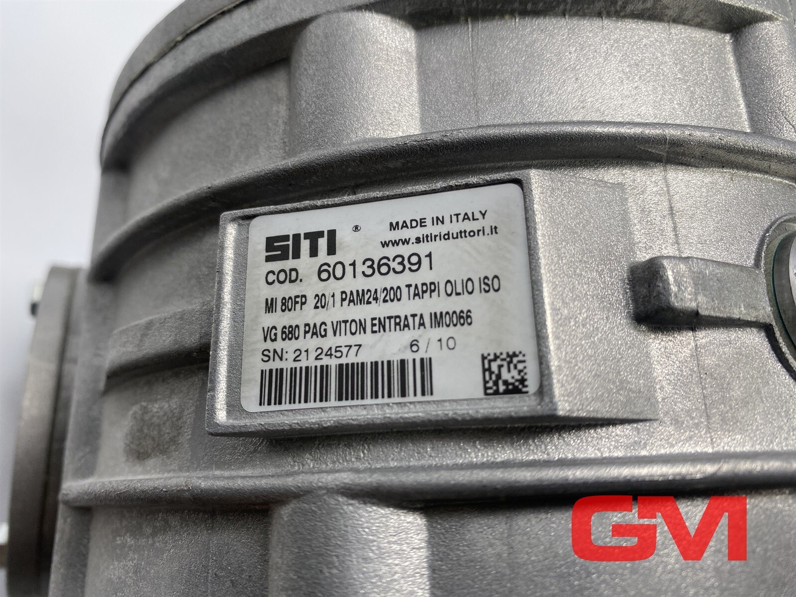 Siti Worm Gearbox MI 80FP 20/1 PAM24/200 Reducer 1:20 | eBay