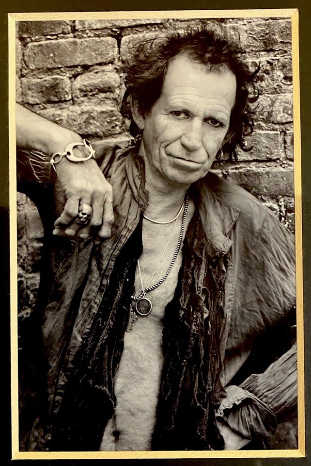 “17 X “8.75 Keith Richards Mounted Wall Art - Used - Good Condition ...