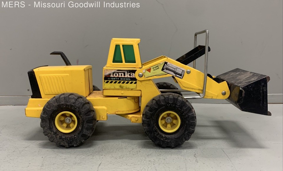 Vintage Tonka Mighty Diesel Front End Loader | eBay