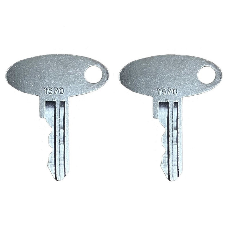 2 Ford New Holland Tractor Ignition Keys fits Many Models 1920 1925 ...