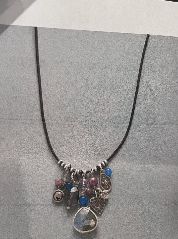 Sundance Catalog Perfectly Charmed Peyote Bird leather & 925S Gemstone ...