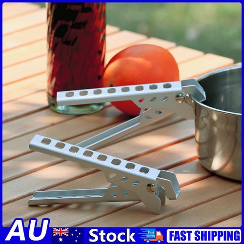 AU Hot Pan Grippers Pot Food Clamp Anti-Hot Bowl Gripper Aluminum Alloy ...