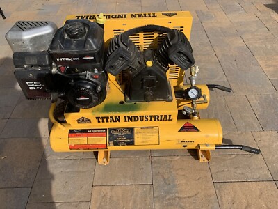 TITAN 5.5HP 8 GALLON AIR COMPRESSOR | eBay