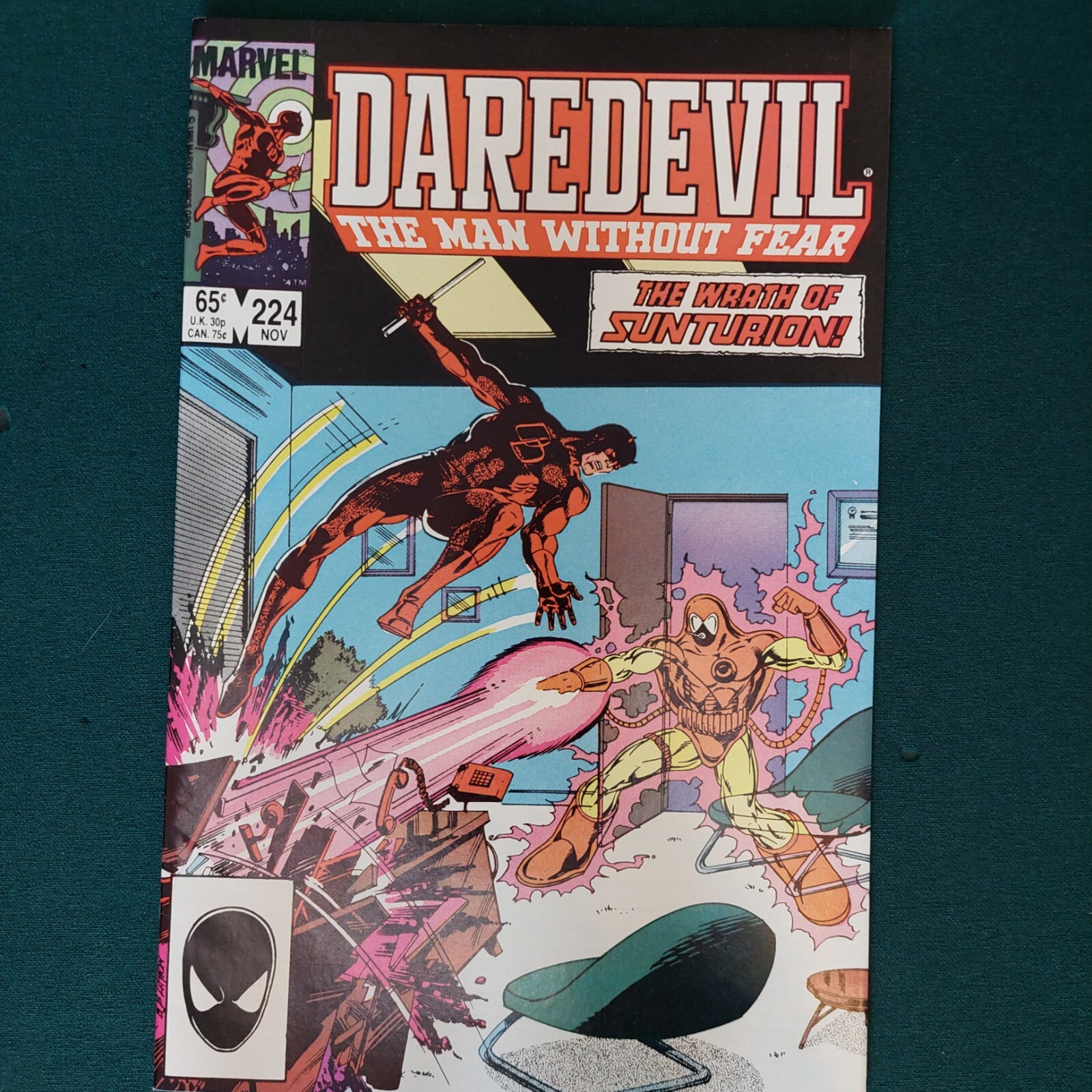 Daredevil #224 1964 series Marvel Sunturion Silver Age | eBay