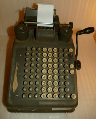 Cash Register, Adding Machines - Crank Adding Machine