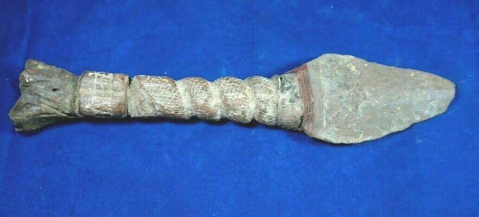 Peruvian knife style paracas - carved in stone and alpaca | eBay