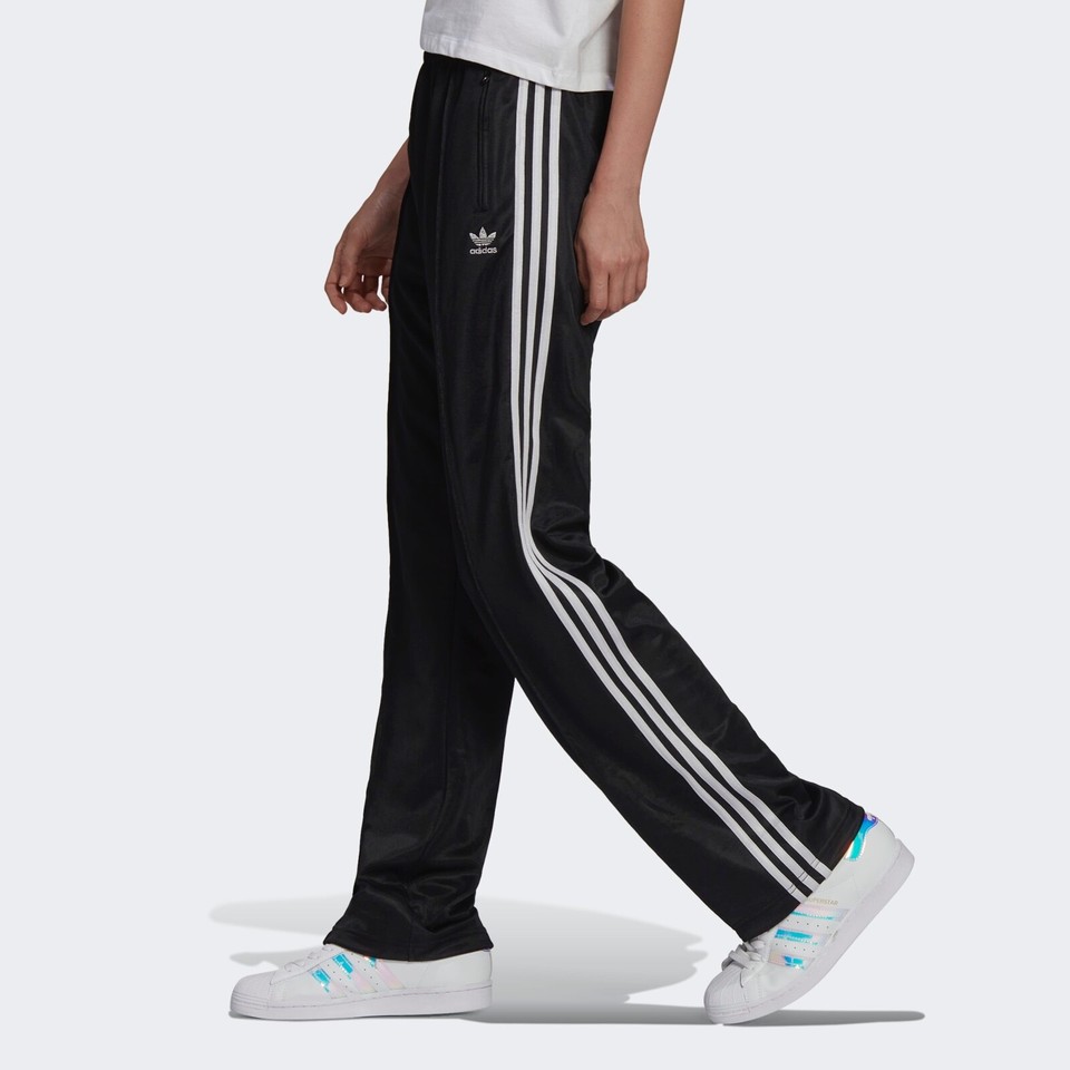 HF7528 Adidas Womens Originals Adicolor Classic High-Shine Straight-leg ...