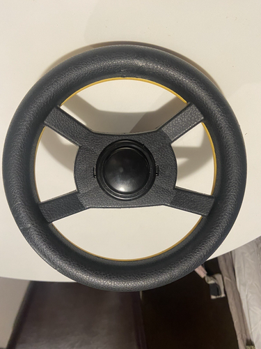 Peg Perego/John Deere Ground Force Kids Ride-on Tractor- Steering Wheel ...