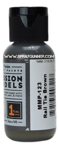 Mission Models Paints Color: MMP-123 Rail Tie Brown | eBay