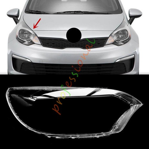 For Kia Rio Hatchback 2012-2016 Right Side Headlight Clear Lens Cover ...