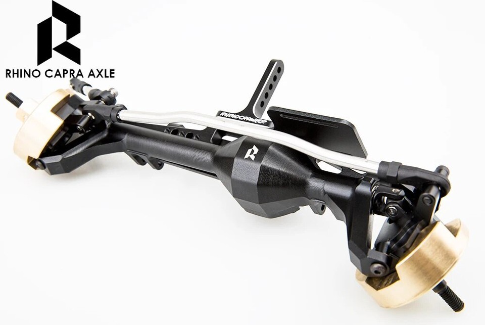 Rhino Capra CNC Axles Servo Rear Link for 1/10 RC Crawler Axial Capra 1 ...