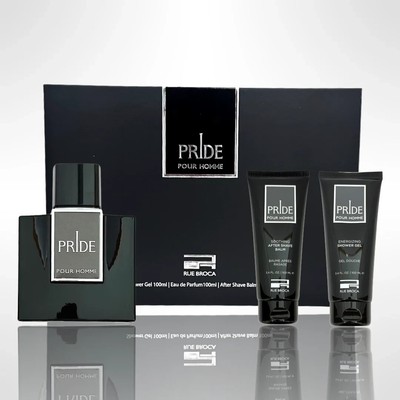 Pride Pour Homme by Rue Broca Gift Set -3pc | eBay