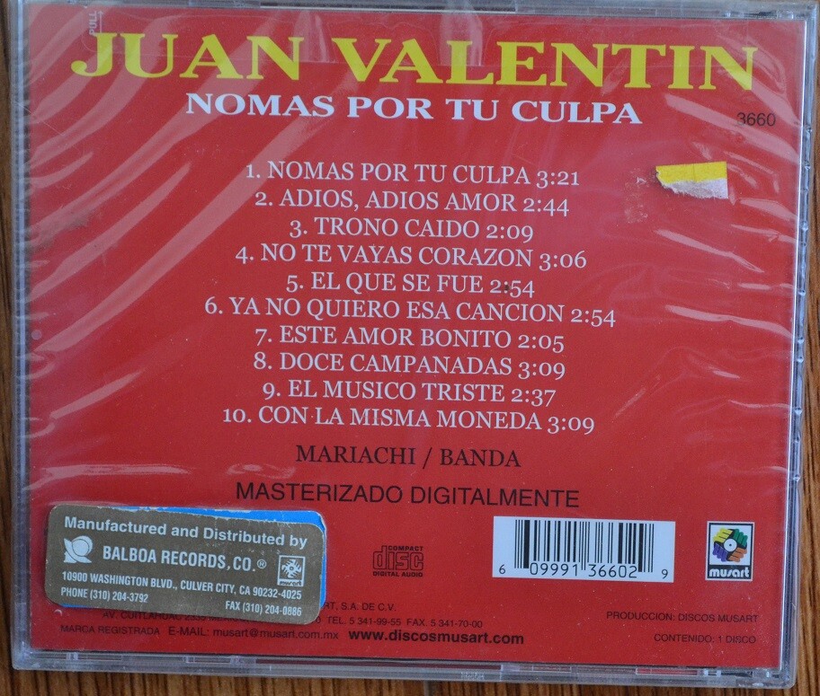 Juan Valentin Por Tu Culpa Nomás Por Tu Culpa YouTube