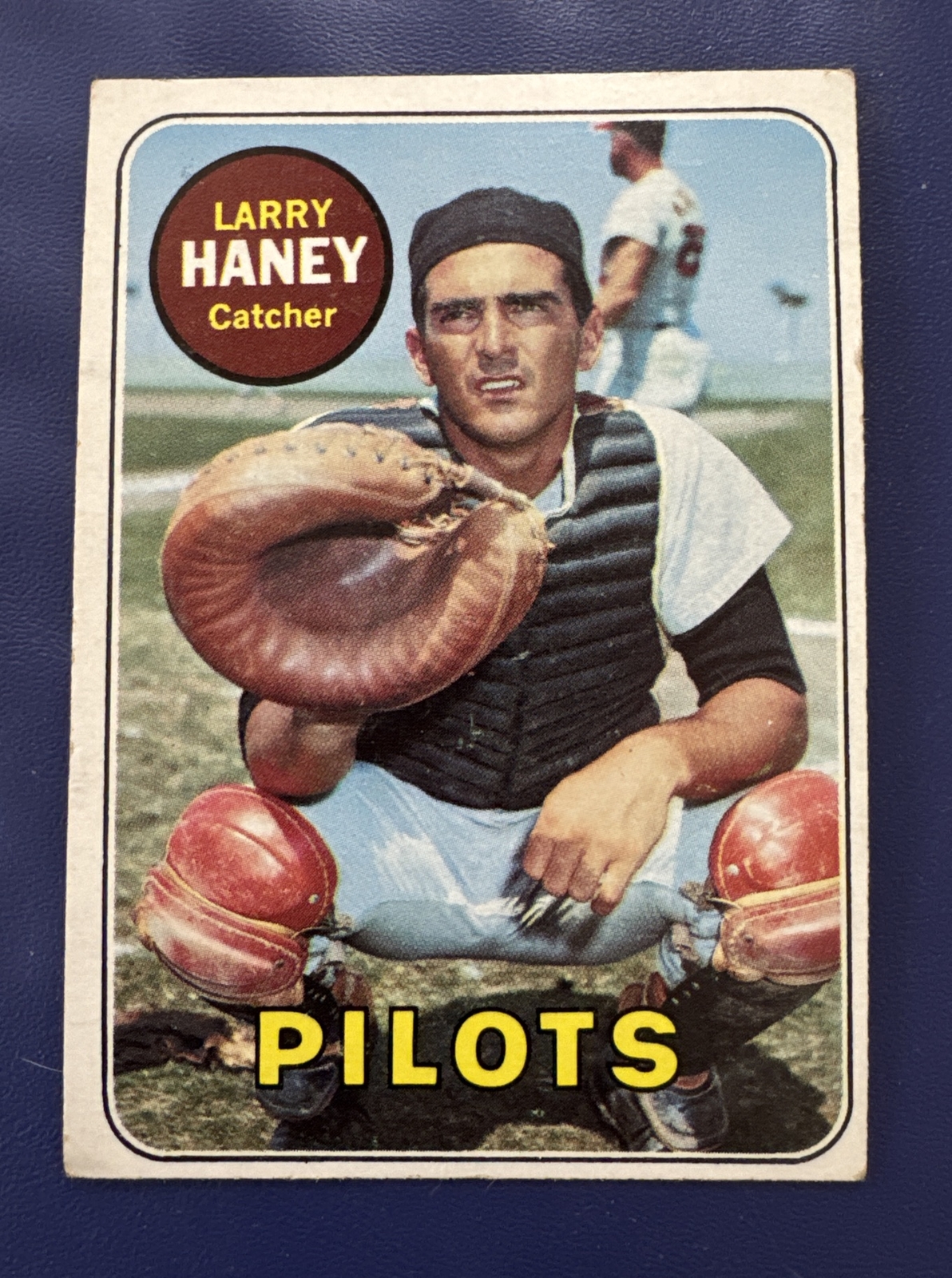 1969 TOPPS #209 LARRY HANEY SEATTLE PILOTS CATCHER *FREE SHIPPING* | eBay
