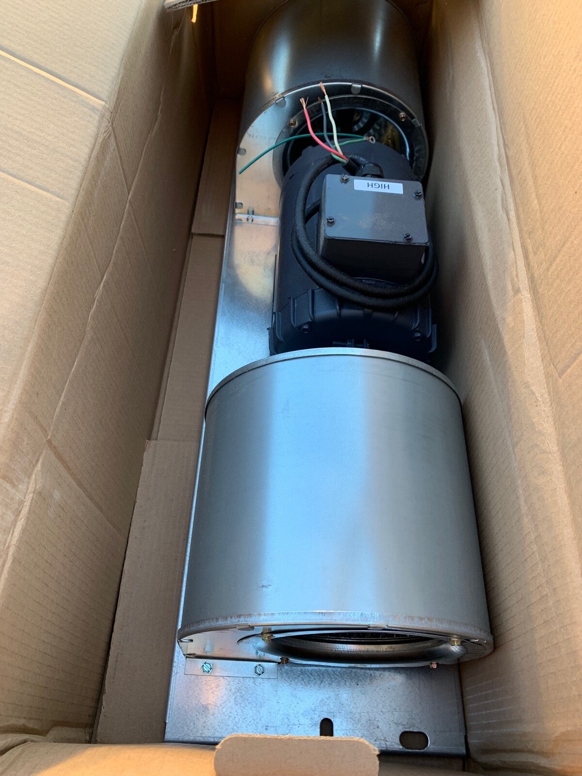 NEW MARS AIR DOORS EP2144-3UH-TS Air Curtain, BLOWER FAN ASSEMBLY | eBay