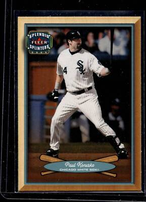 2003 Fleer Splendid Splinters Paul Konerko #59 - Chicago White Sox | eBay