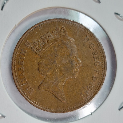 1989 ELIZABETH II - D-G - REG - F-D - 2p TWO PENCE COIN -0701-1 | eBay