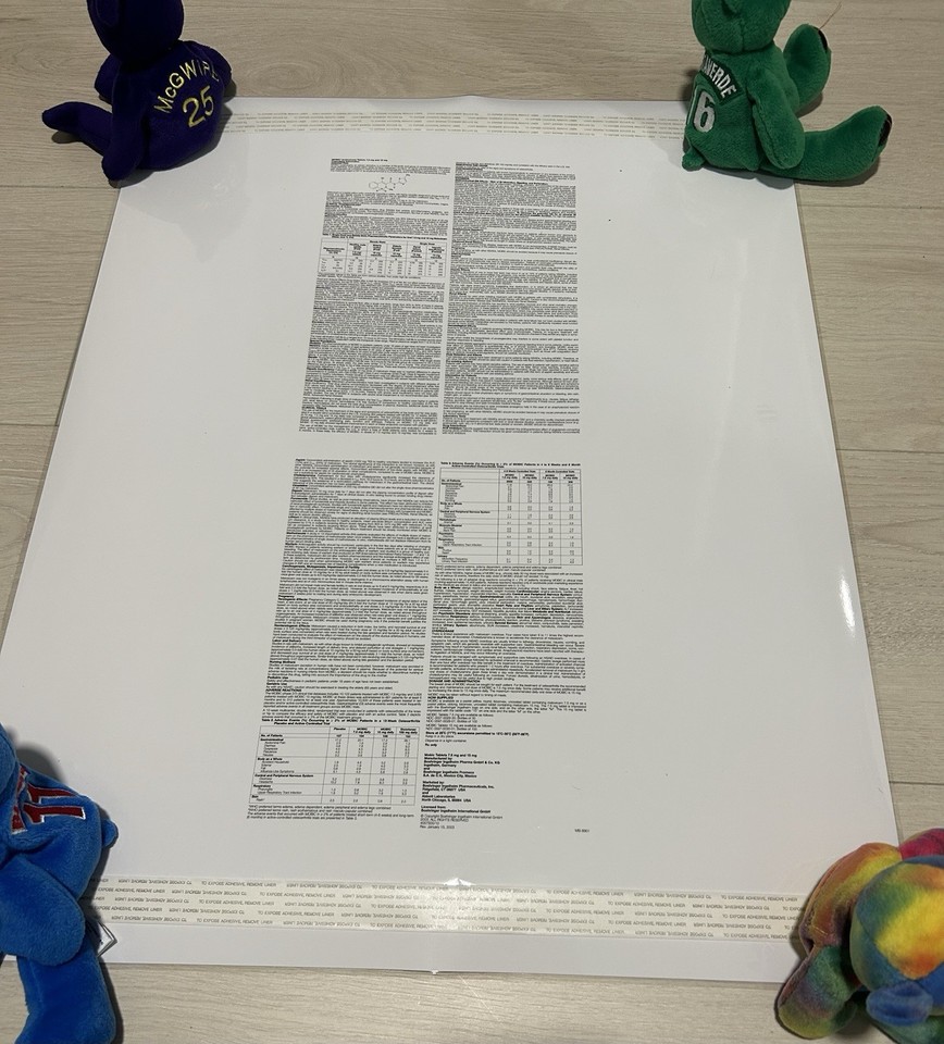 Mobic Osteoarthritis Medical Laminated Diagram 22x28 Educational Poster ...