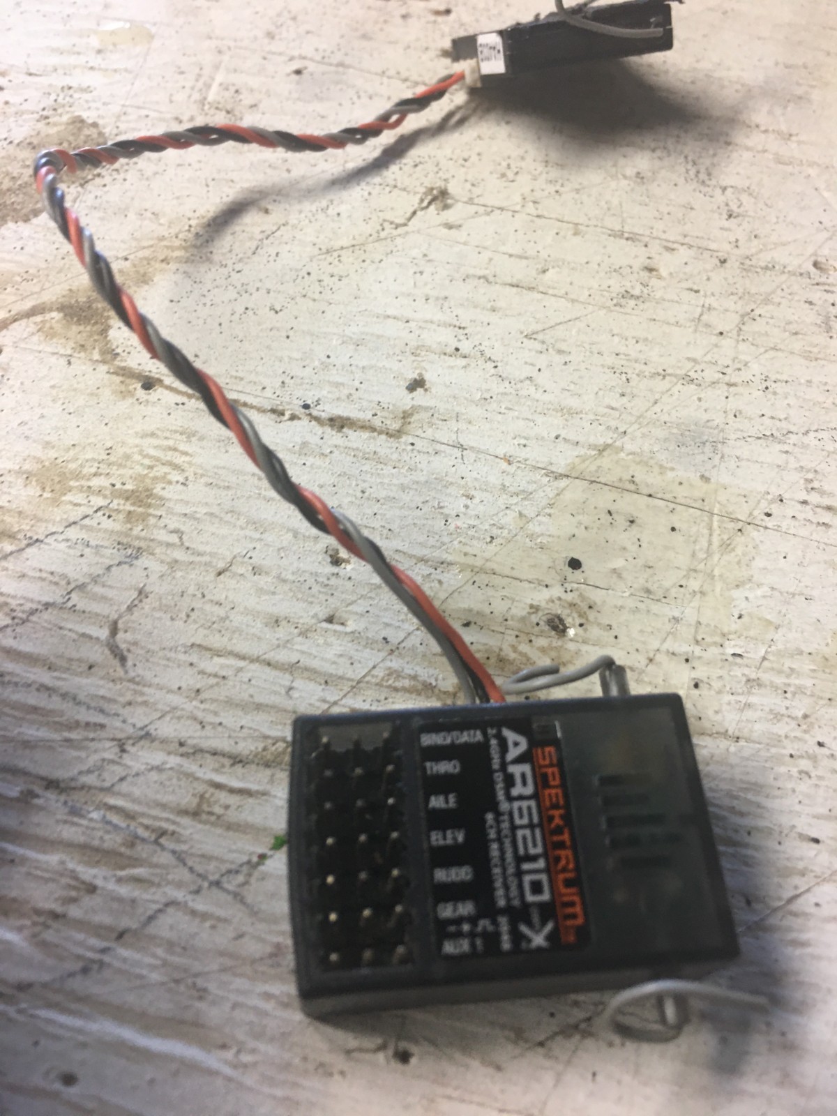 2.4GHz AR6210 DSMX 6CH RC Receiver RX Support DSM2 for Spektrum ...