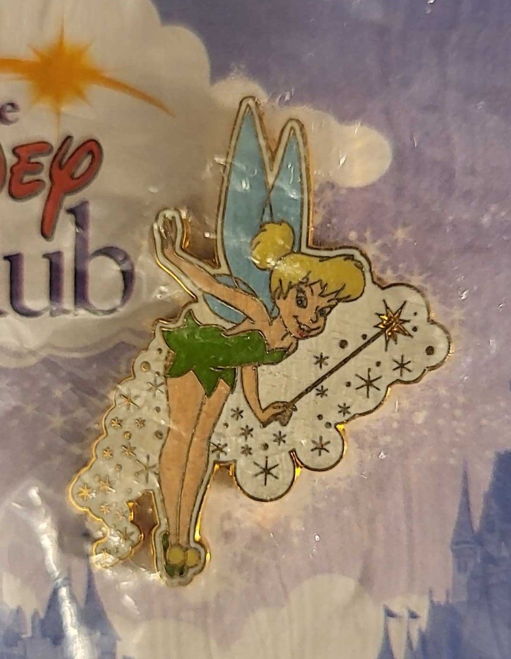 Disney Club Member Exclusive Tinker Bell Pixie Dust 2002 Pin Open ...