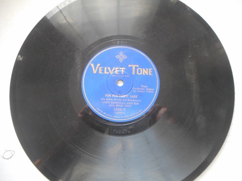 C96 Andy Sannella Velvet Tone 1663 For Old Time;s Sake / Rosette E- | eBay