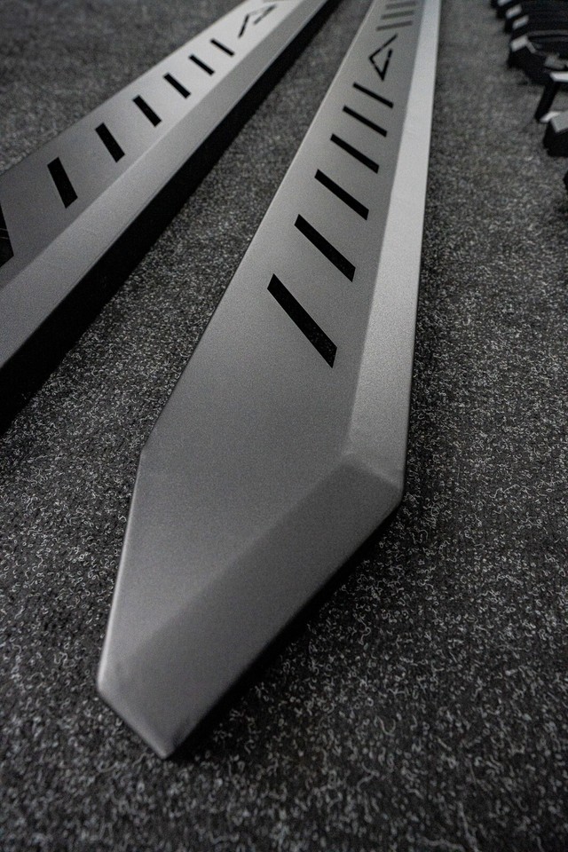 Black Heavy Duty Running Boards Nerf Bars Side Steps for Tesla ...