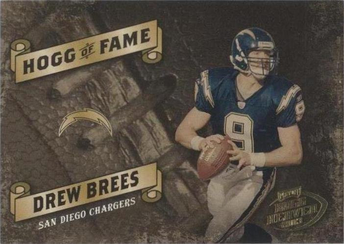 2003 Playoff Hogg Heaven - Hogg of Fame Drew Brees #HF-28 /500 for sale ...
