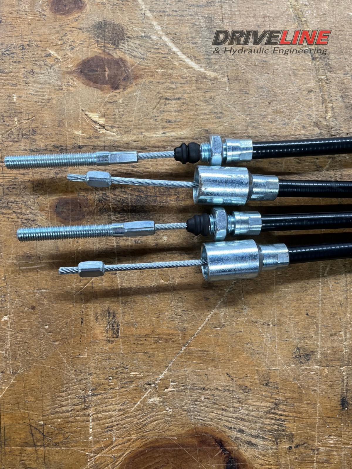 Trailer Brake Cables 1730mm 2x Compatible with Knott, Brian James ...