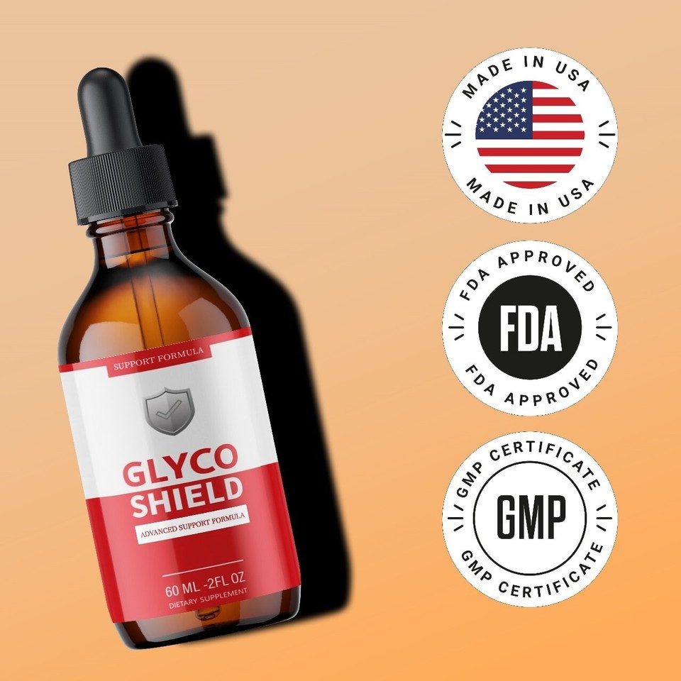 Glyco Shield Drops Support Blood Health and Overall Wellness ( 3 Pack ...