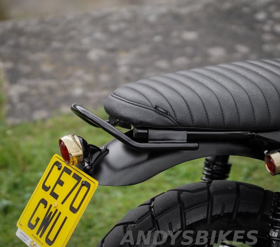 Motone Passenger Grab Rail Triumph Street Twin / Scrambler, T100, T120 ...