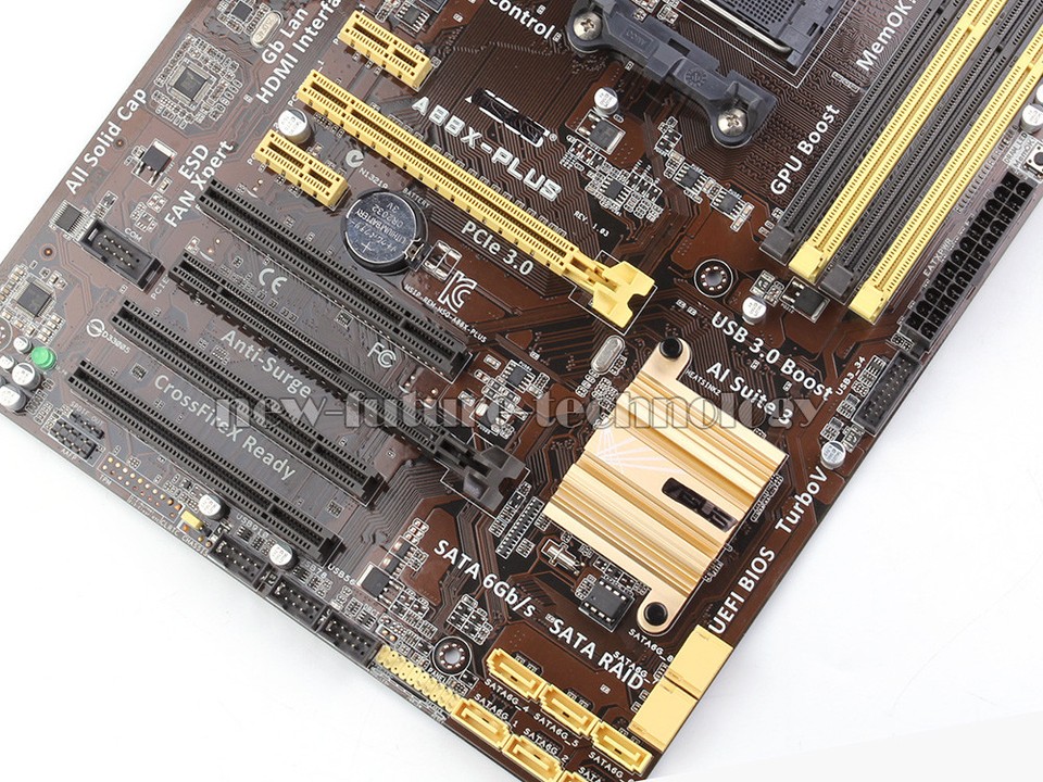 ASUS AMD A88X Motherboard A88X-PLUS Socket FM2+/FM2 DDR3 SATA 6Gb/s USB ...
